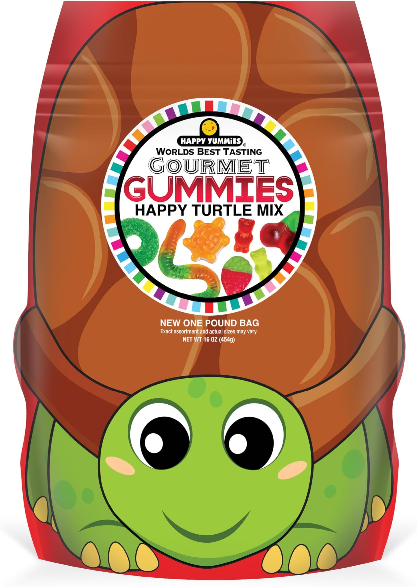 Amazon.com : Happy Yummies Worlds Best Tasting Gourmet Gummies 21 ...