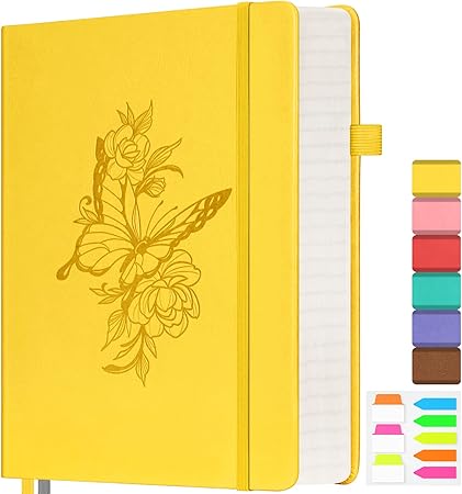 Amazon.com : Lined Notebook Journal for Women Men, 312 Numbered Pages ...