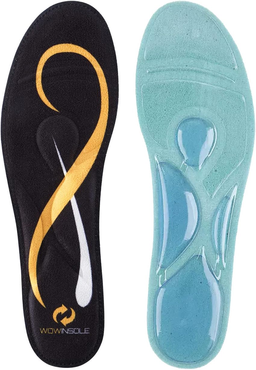 Amazon.com: WOW INSOLE - Multi-Shock Absorbing Hybrid Insole- Stable ...