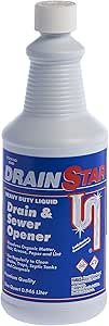 Amazon.com: Drainstar Heavy Duty Liquid Drain Pipe Opener (Quart ...