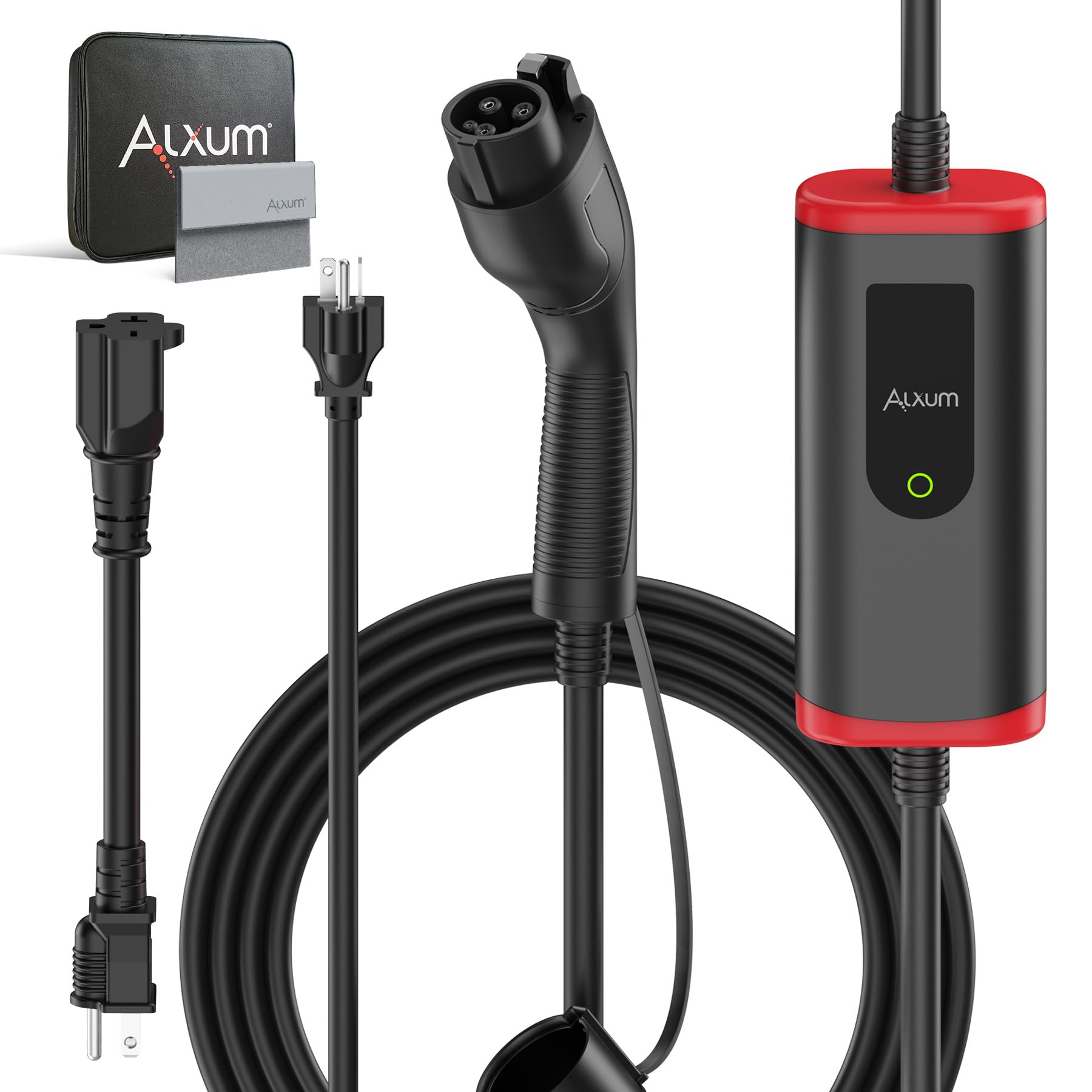 Amazon.com: Alxum EV Charger Level 1 Level 2 Electric Car Charger 16A ...