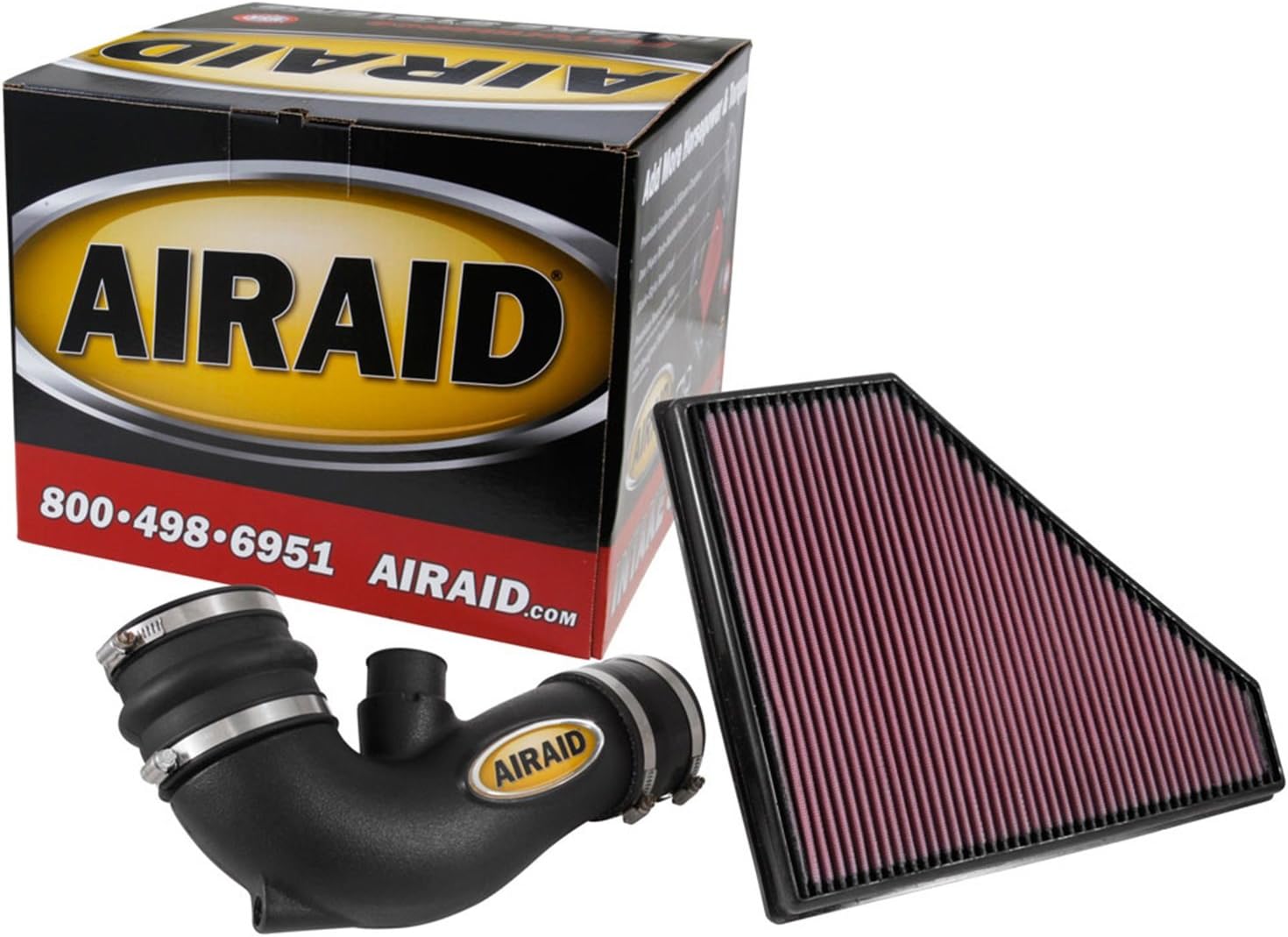 Amazon.com: AIRAID Cold Air Intake System by K&N: Increased Horsepower ...