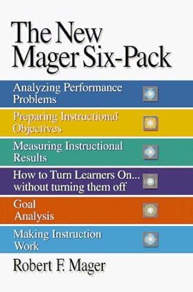 New Mager Six-Pack: Mager, Robert F.: 9781879618152: Amazon.com: Books