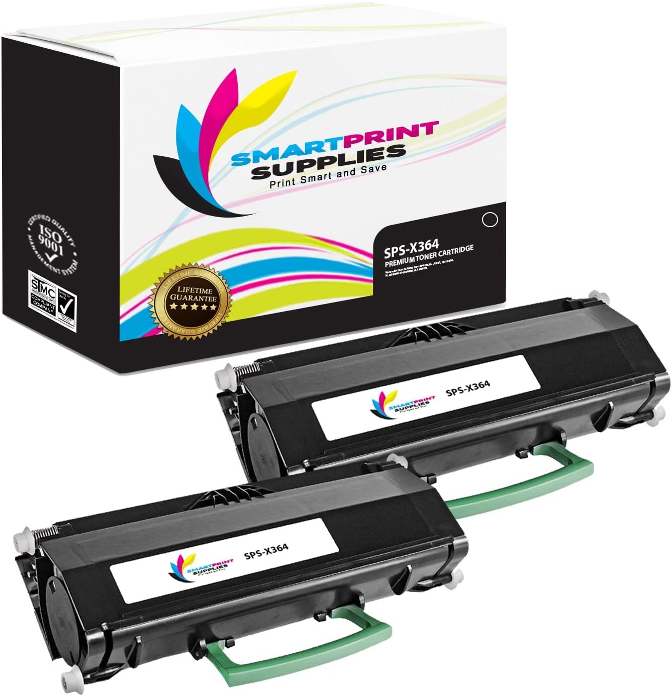 Amazon.com: Smart Print Supplies Compatible X264H11G X264H21G Black ...