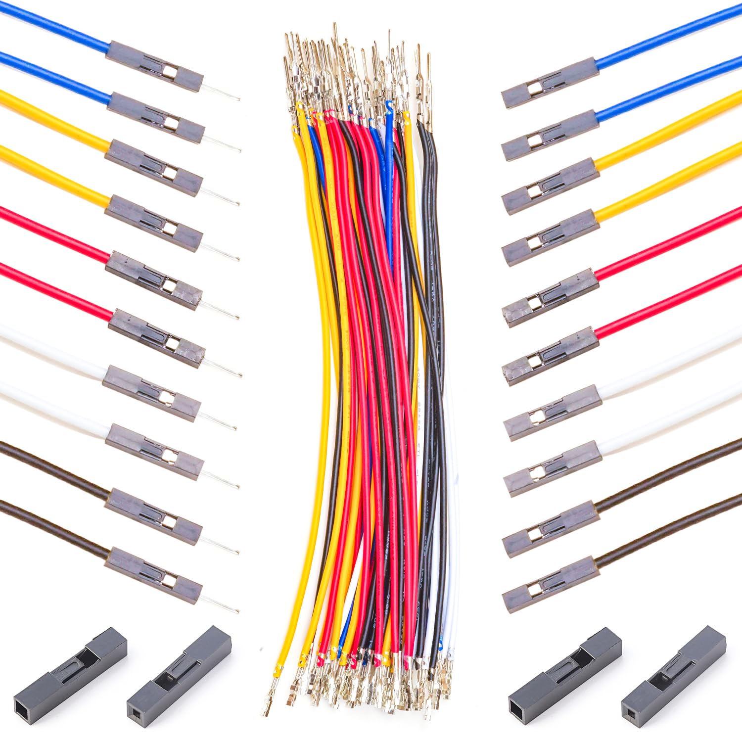 Amazon.com: Kidisoii Dupont 2.54mm Wire Male to Female Dupont Connector ...