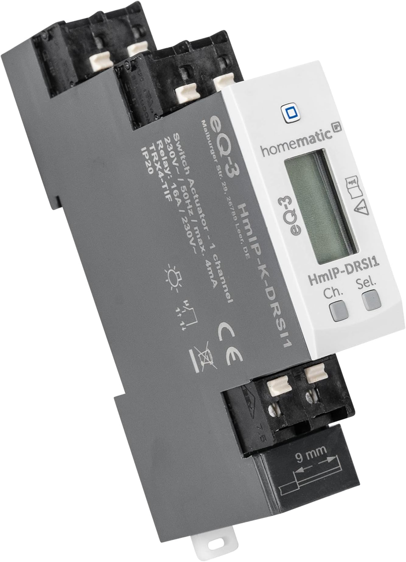 Homematic IP Smart Home Funk-Schaltaktor für Hutschienenmontage HmIP ...