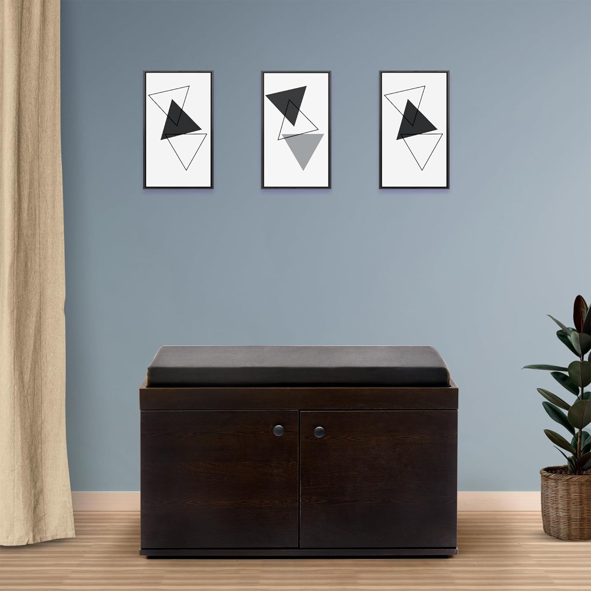 Green Soul Fortuna | Engineered Wood Shoe Rack for Home with Cushioned ...