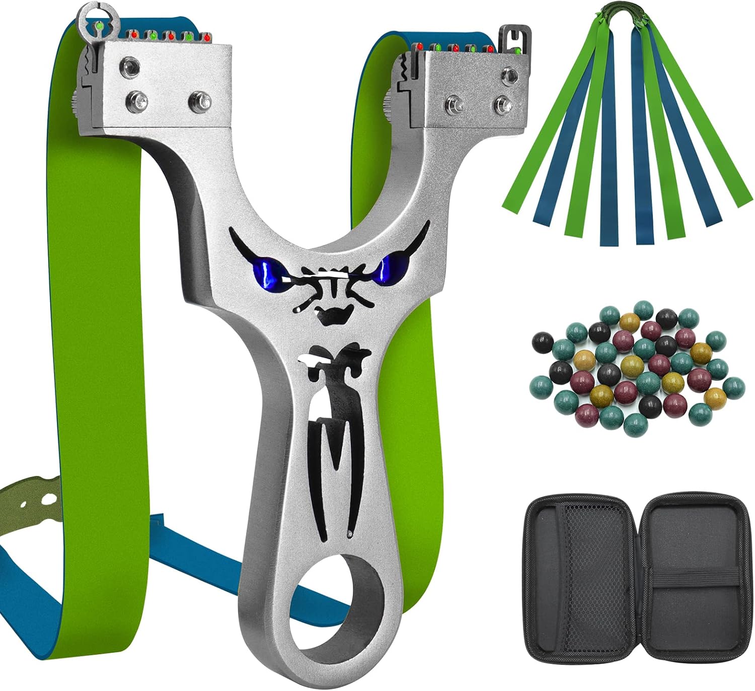 Amazon.com : Hunting Slingshots for Adults Stainless Steel Slingshot ...