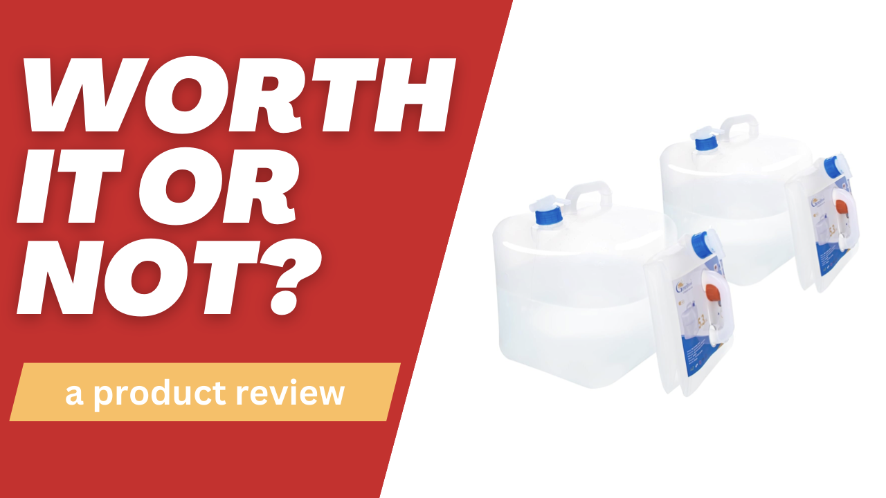 Watch Review& 5 Gallon Collapsible Water Container on Amazon Live