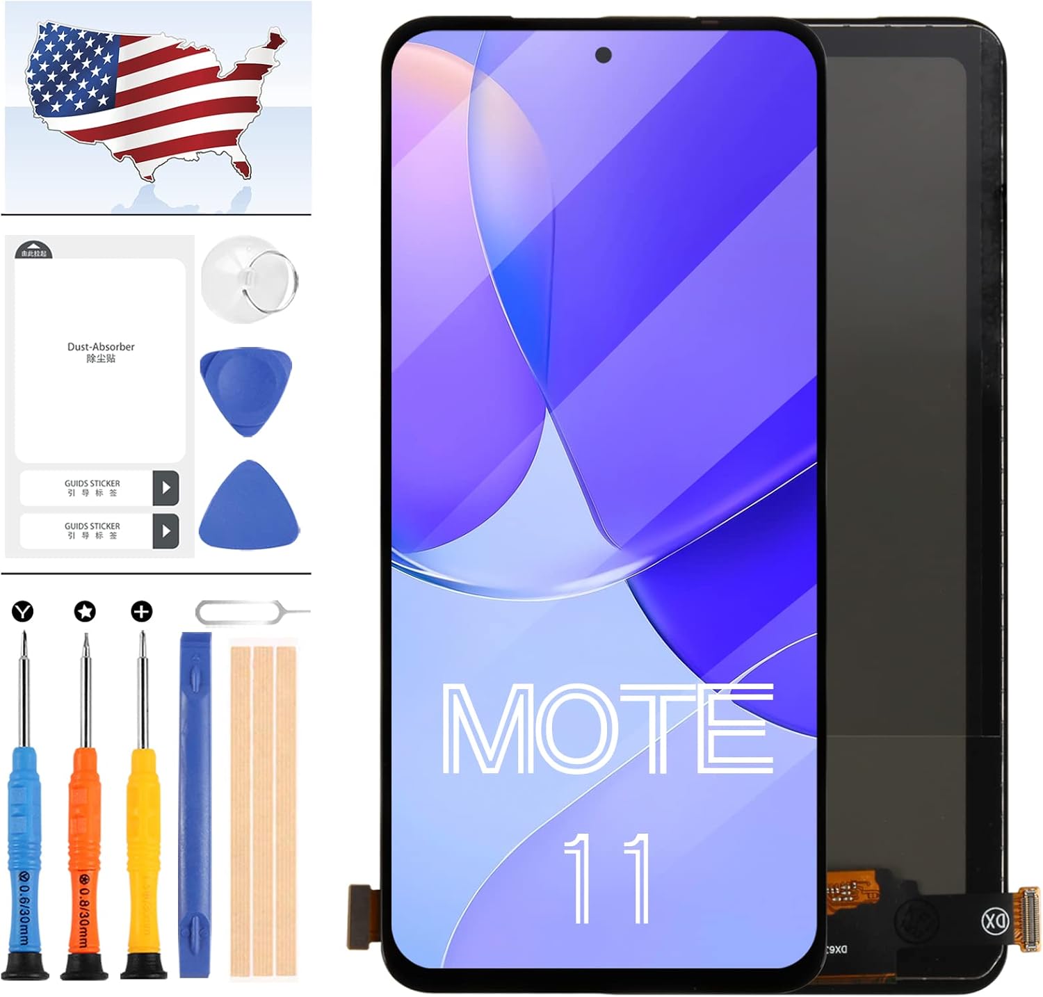 Amazon.com: for Xiaomi Redmi Note 11 4G LCD Screen AMOLED Redmi Note 11 ...