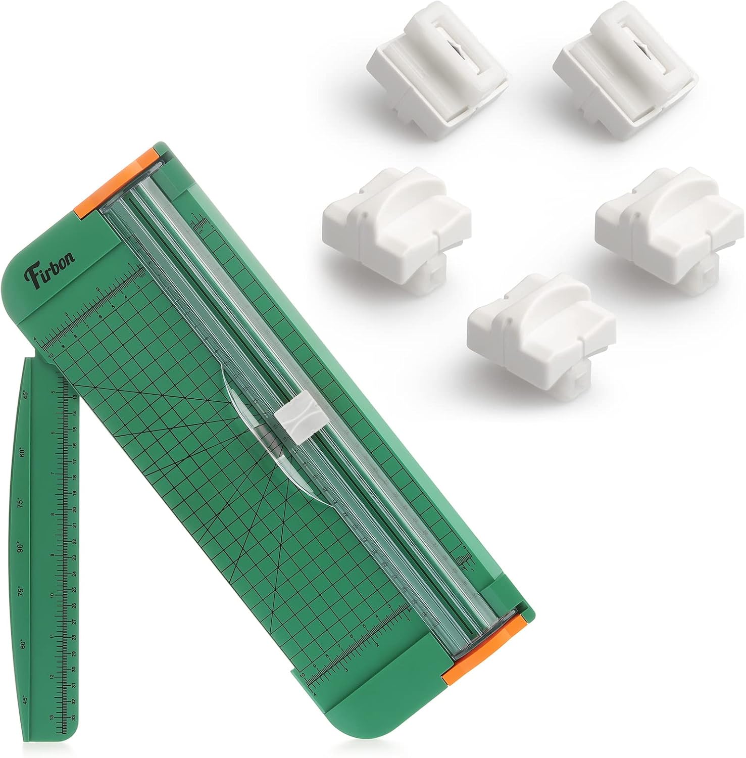 Amazon.com : Firbon Green A4 Paper Cutter Bundle with 5Pcs White Refill ...