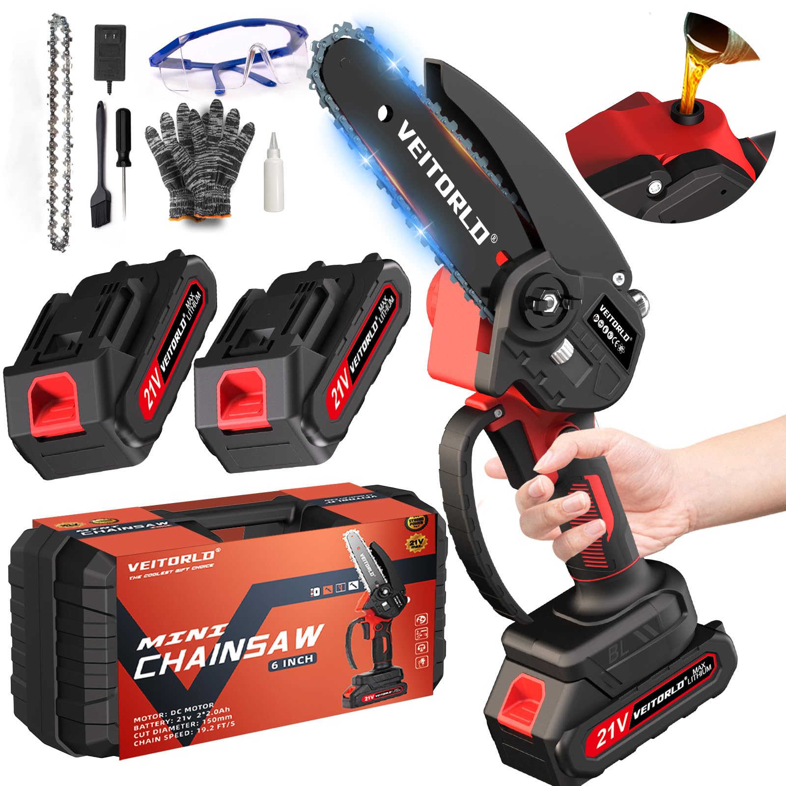 Cordless Chainsaw GE LC 18/25 Li Solo | Cordless Chain Saw