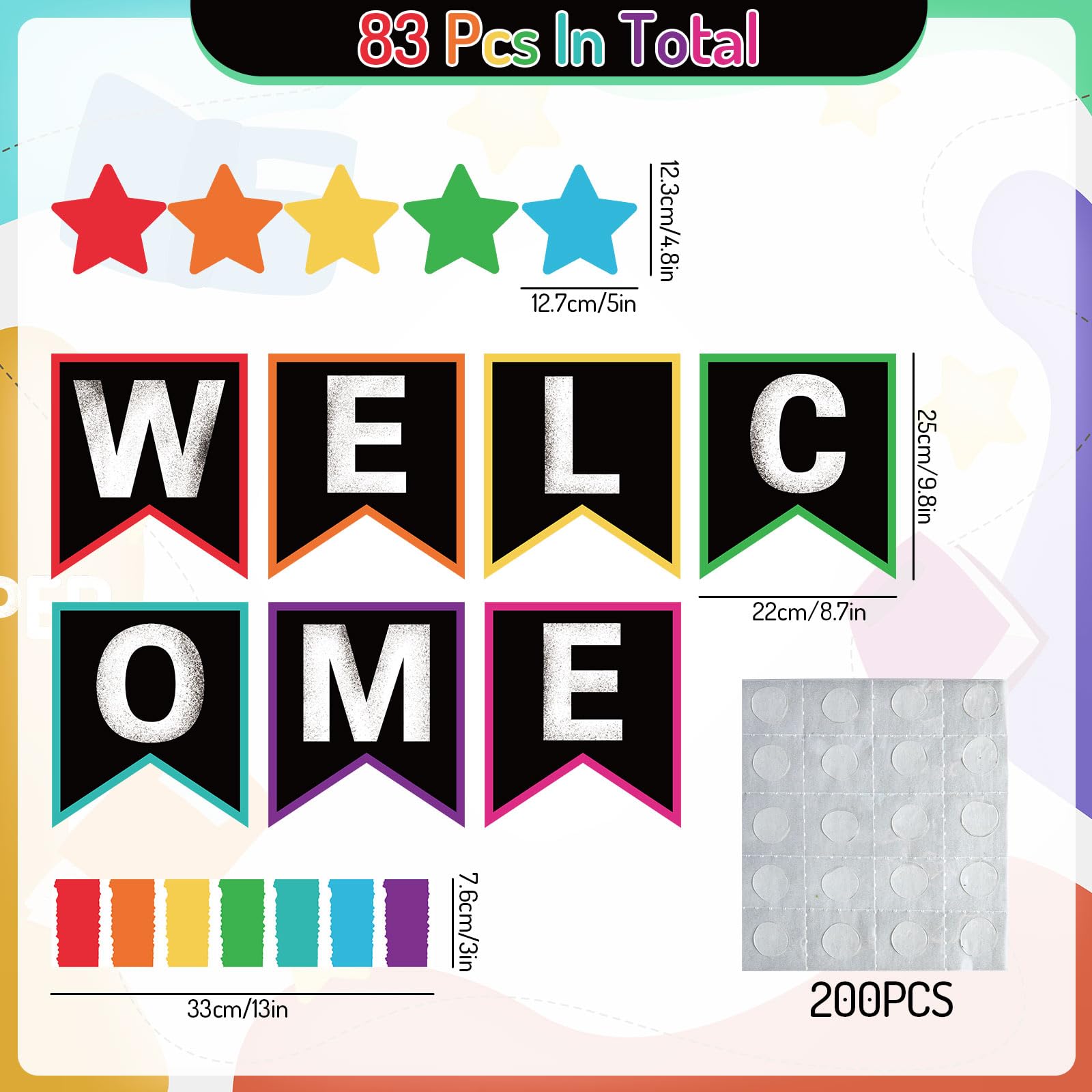Printable Welcome Banner Back To School Welcome Bulletin Board Banner