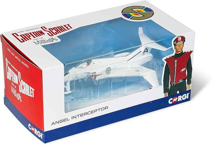 Corgi Captain Scarlet (Classic) – Angel Interceptor Die Cast Model ...