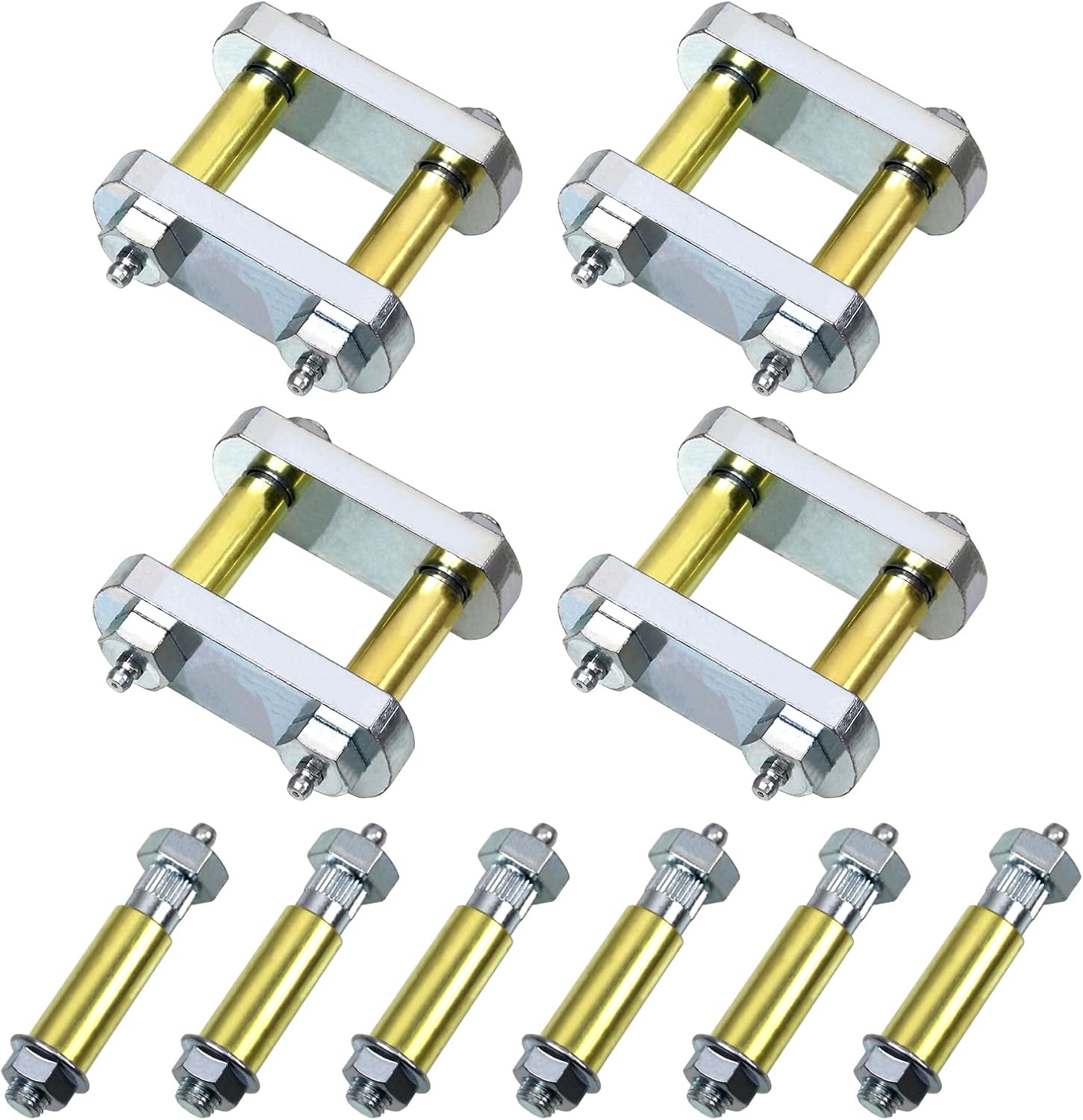 Amazon.com: Sporacingrts Heavy Duty Shackle Upgrade Kit Compatible with ...