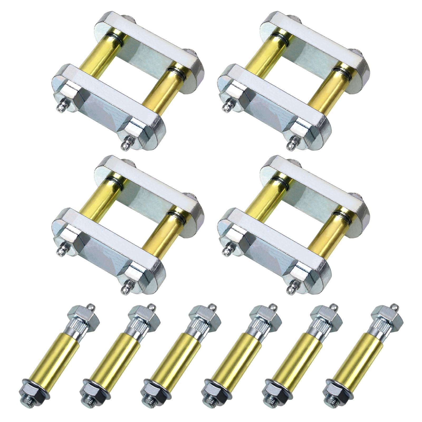 Amazon.com: Sporacingrts Heavy Duty Shackle Upgrade Kit Compatible with ...