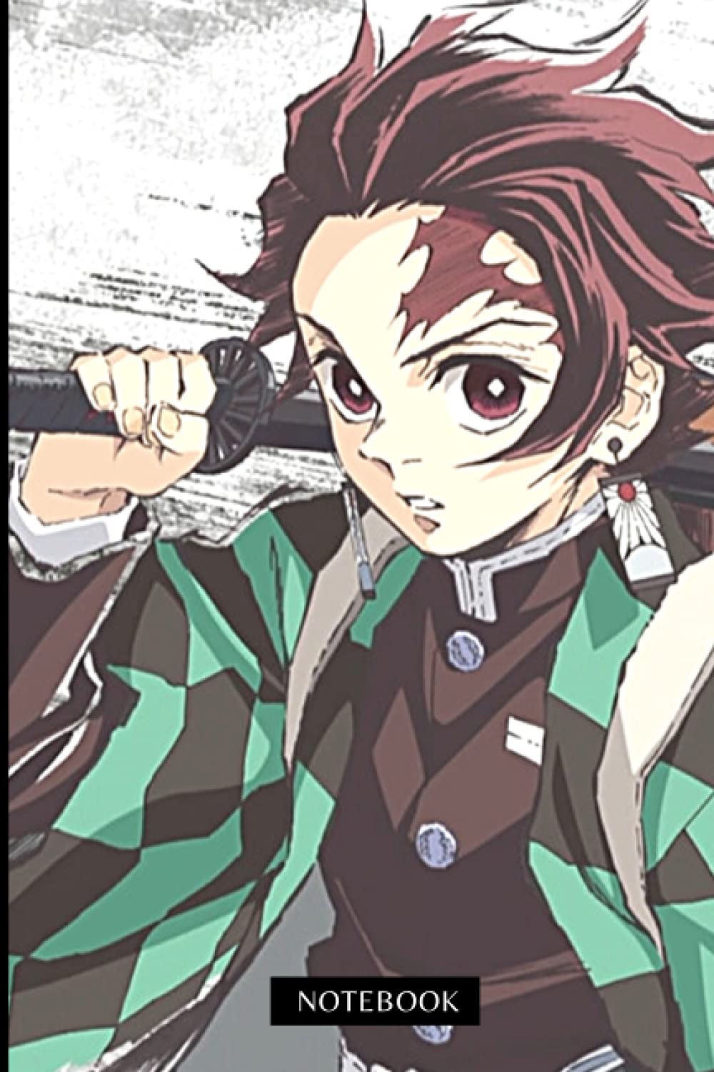 Notebook Demon Slayer Kimetsu No Yaiba Tanjiro Kamado Kamado Tanjiro ...