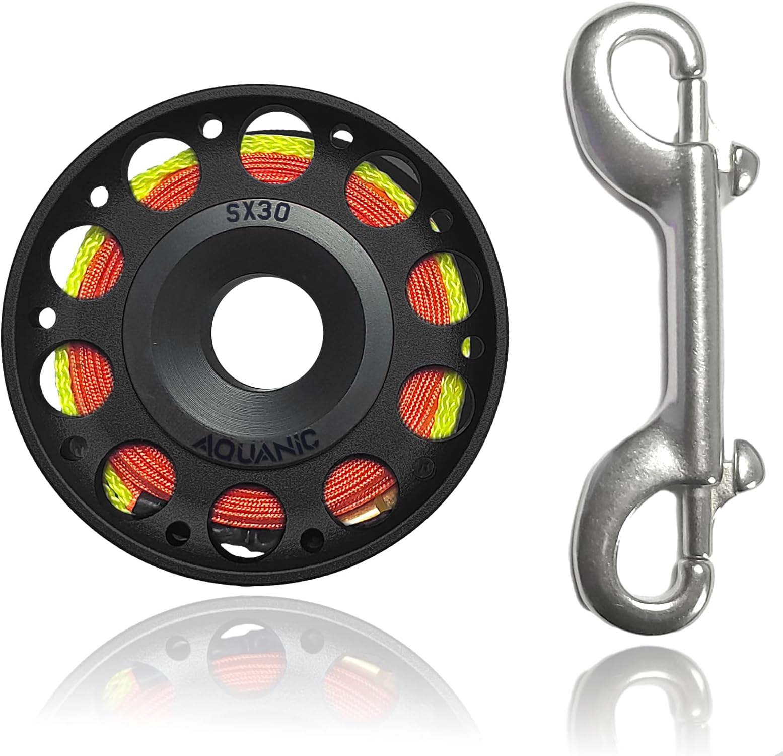 Amazon.com: DIVETEC 98FT SCUBA DIVING REEL – Aluminum Spool with Dual ...