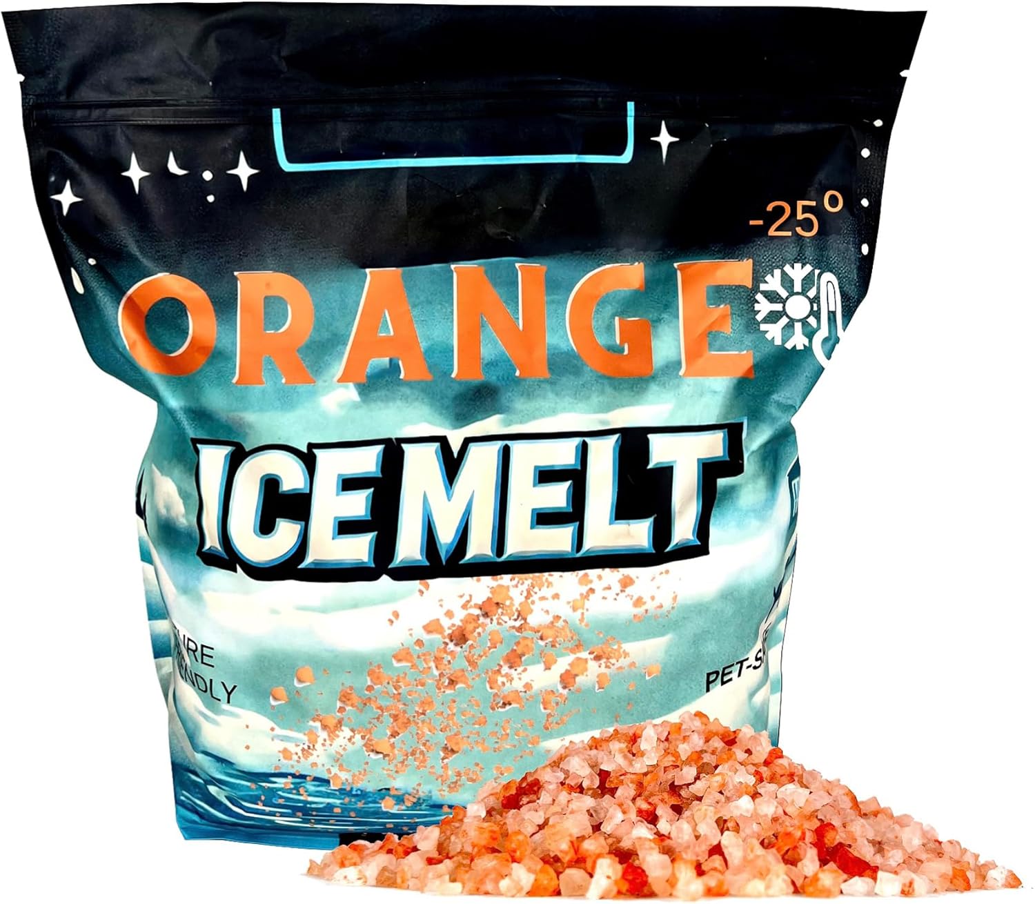 Amazon.com : Ice and Snow Melt 8 lb Bag CMA Blended Magnesium Chloride ...