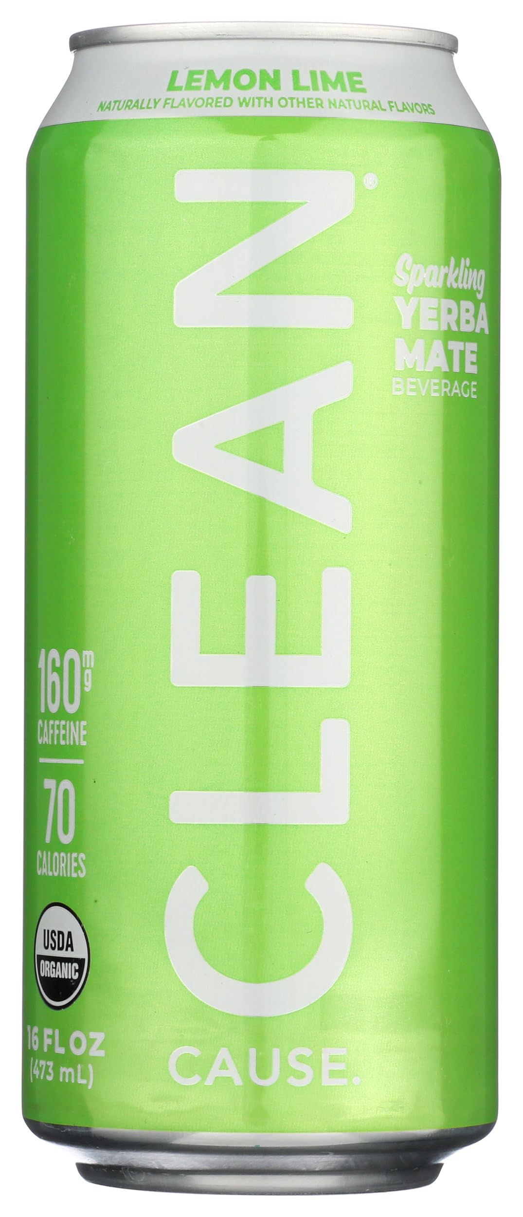 Amazon.com: Clean Cause Yerba Mate Engergy Drink, Lemon Lime, 16 oz