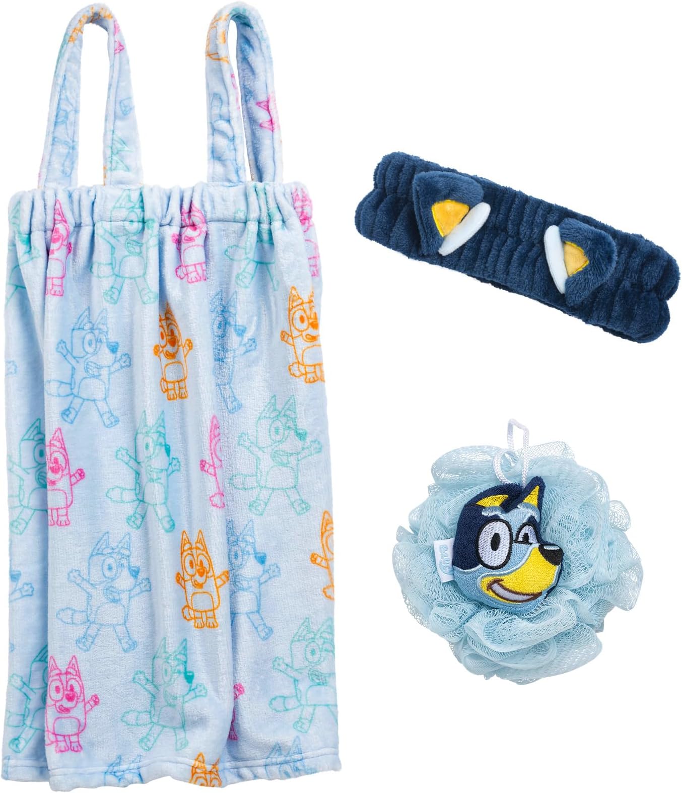 Amazon.com: Disney Bluey Towel Set for Kids - Bundle with 27x54 Bluey ...