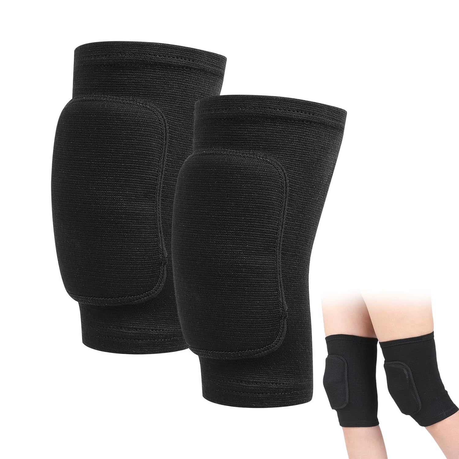 Dance Knee Pads for Women: Breathable Knee Pads - Thick Sponge Support ...