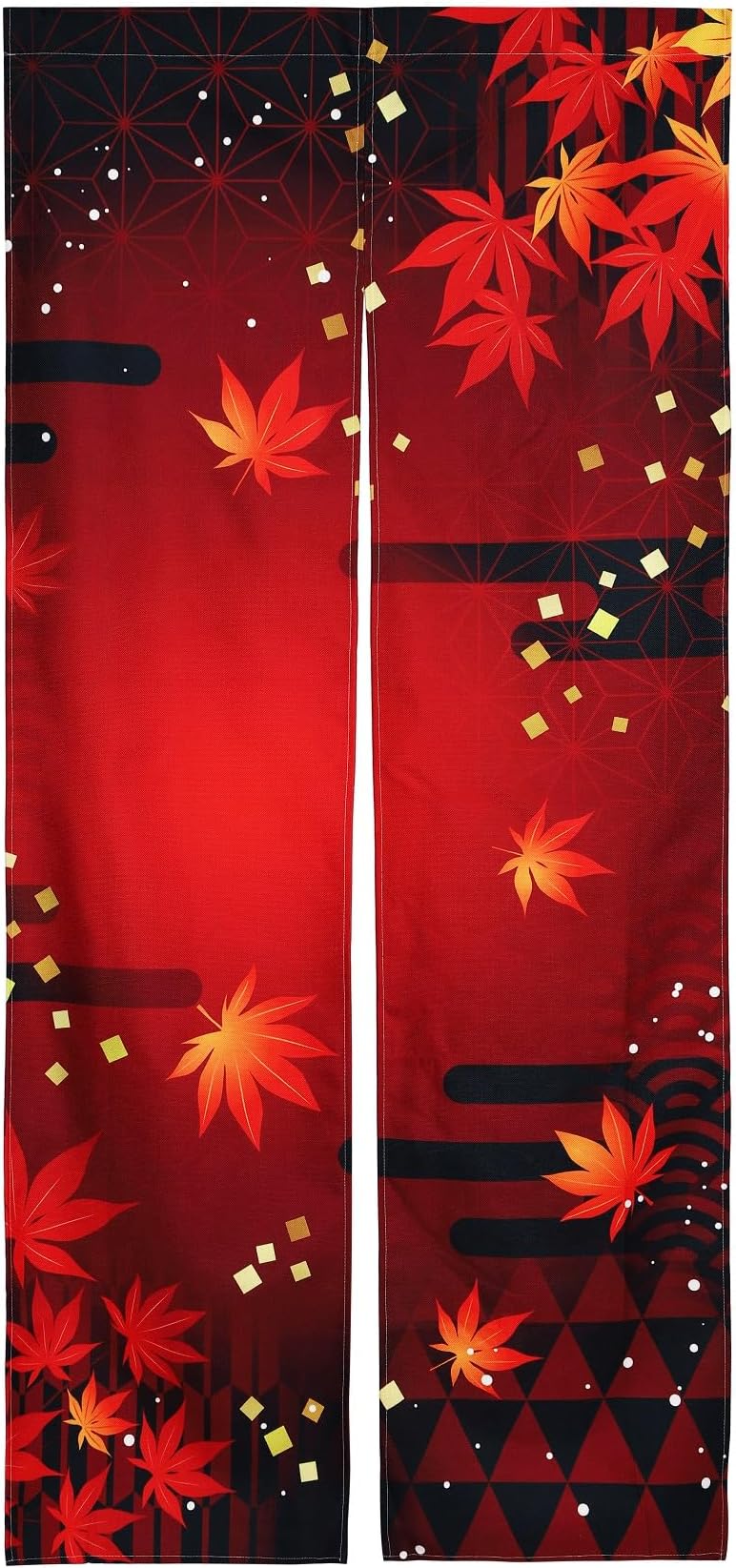 Amazon.com: next.design Noren Japanese Style Doorway Curtain with a ...