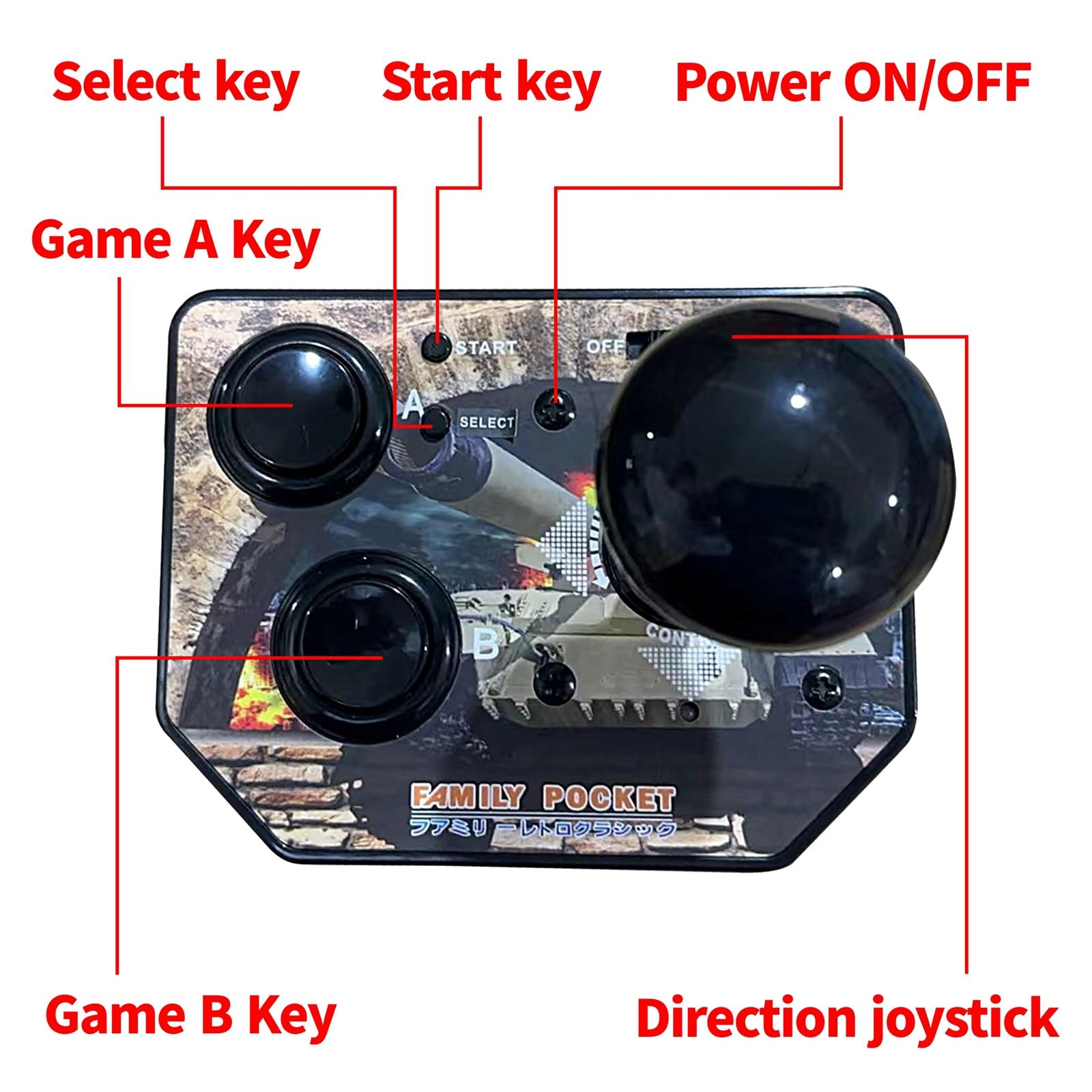 Snapklik.com : Retro Game Console, Mini Handheld Classic Retro Gaming ...