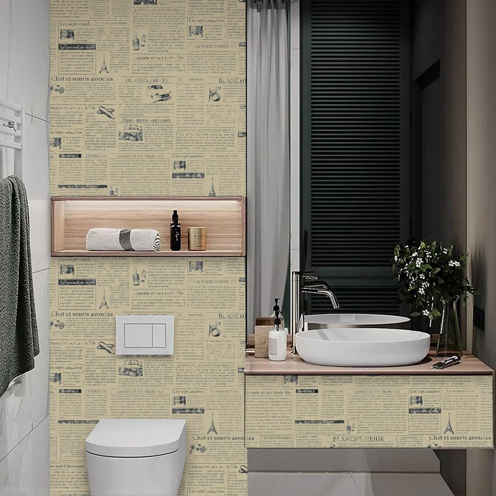 Newspaper Wallpaper Bathroom Press Interior Design News The Wall