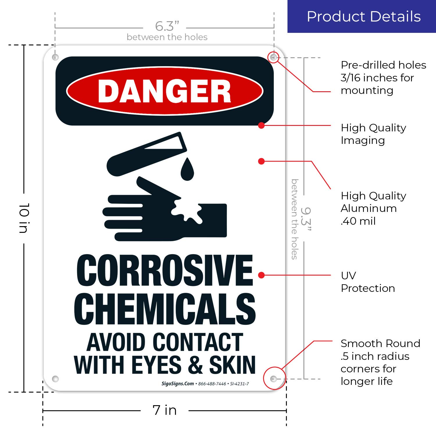 Corrosive Chemical Symbol