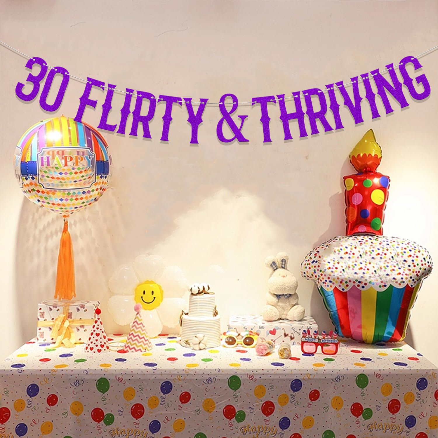 Snapklik.com : 30 Flirty & Thriving Banner, Happy 30th Birthday ...