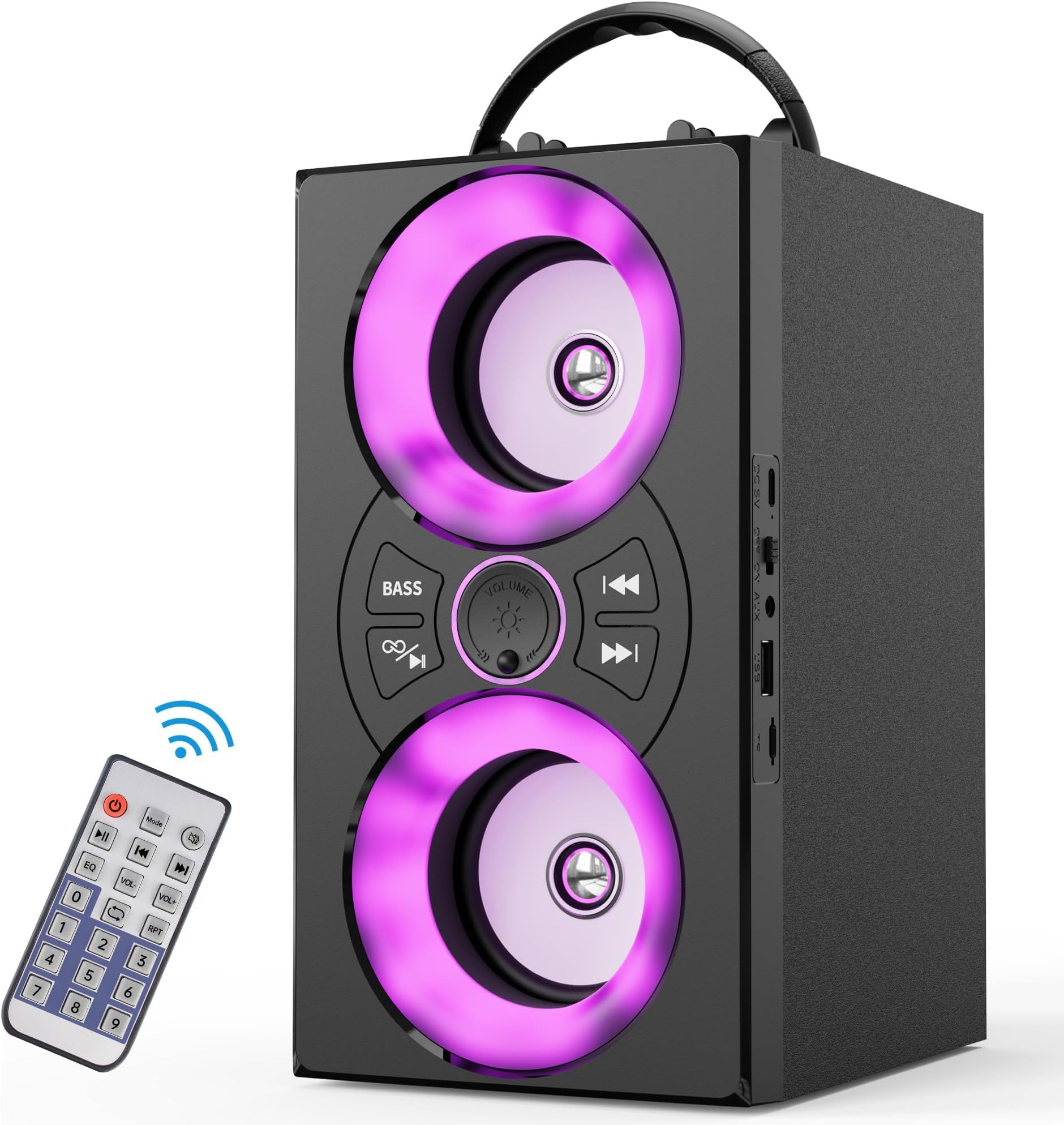 Amazon.com: Technical Pro Portable Rechargeable Compact Bluetooth ...