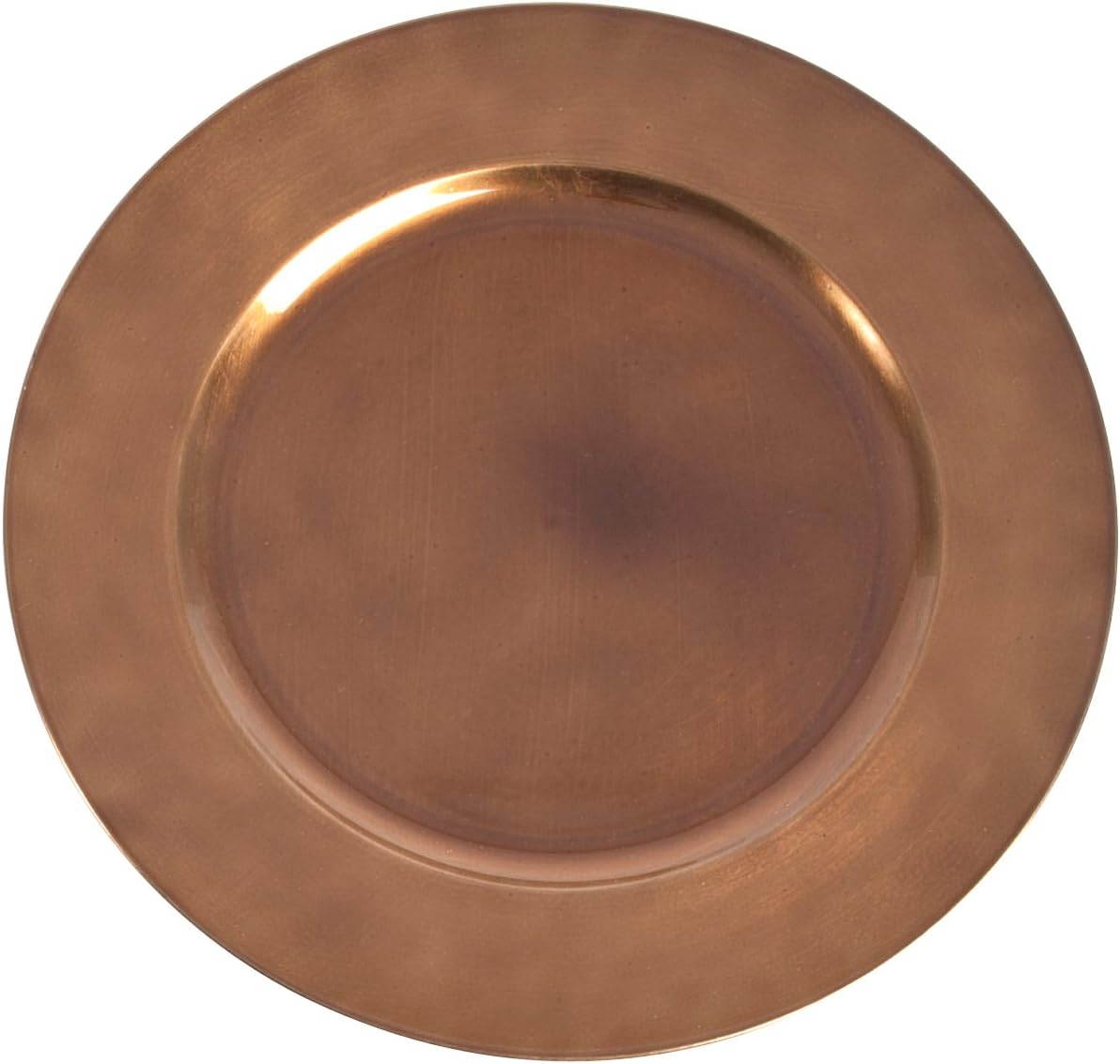 Amazon.com | Colleta Home Copper Charger Plates - 6 Pack - 13 inch Rose ...