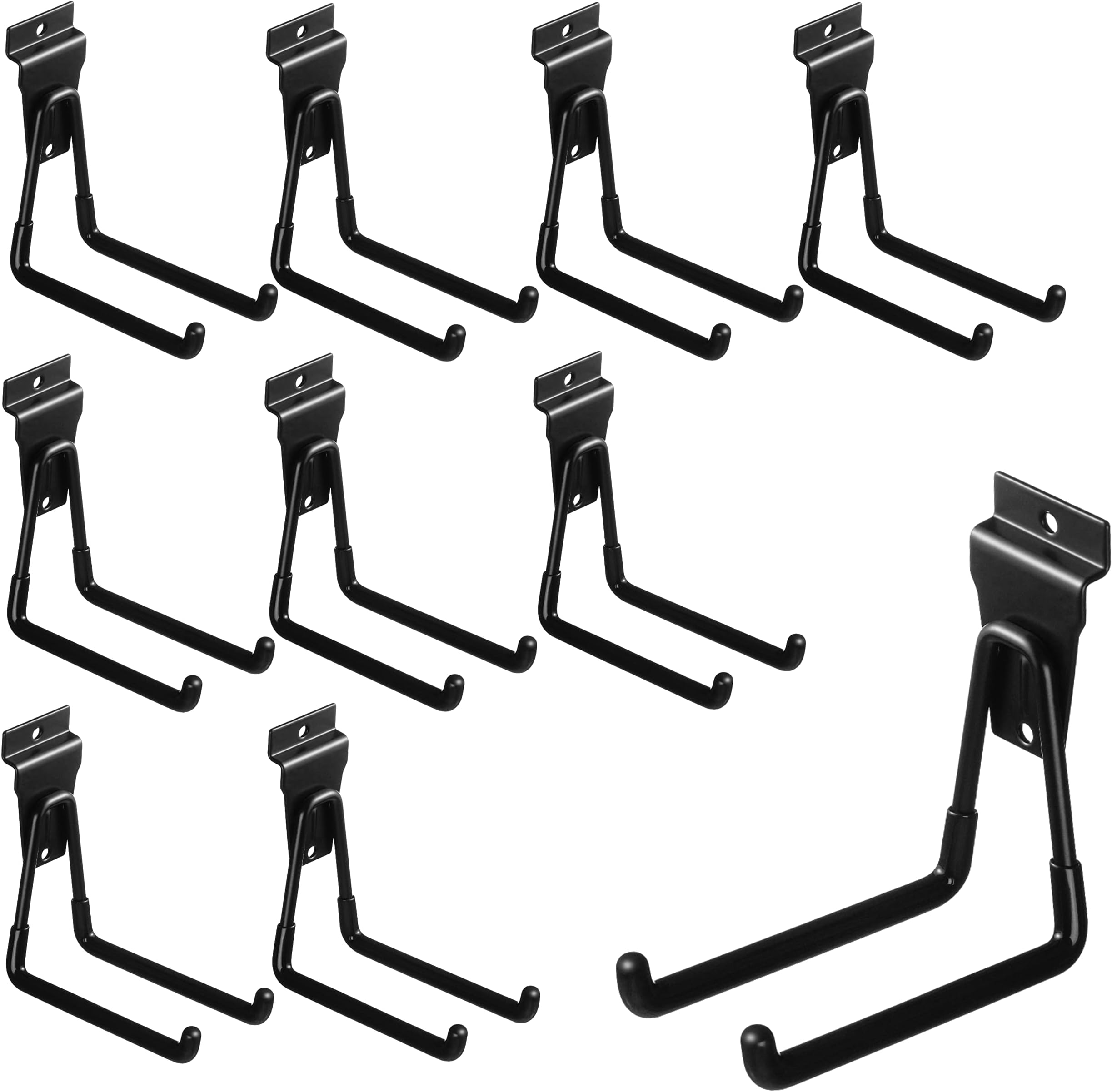 PYBTOOL 4 Inch Slatwall Hooks Heavy Duty, Slatwall Accessories, Slat ...