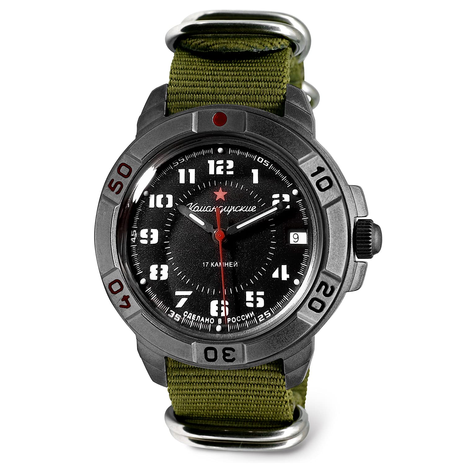 Buy | Komandirskie Red Star Army Commander Russian Mechanical Wrist ...
