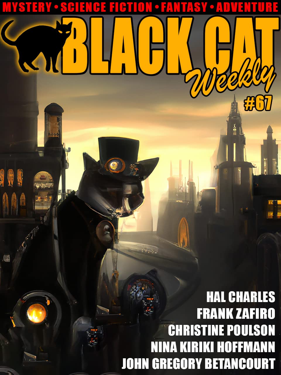 Amazon.com: Black Cat Weekly #67 eBook : Hoffman, Nina Kiriki , Poulson ...