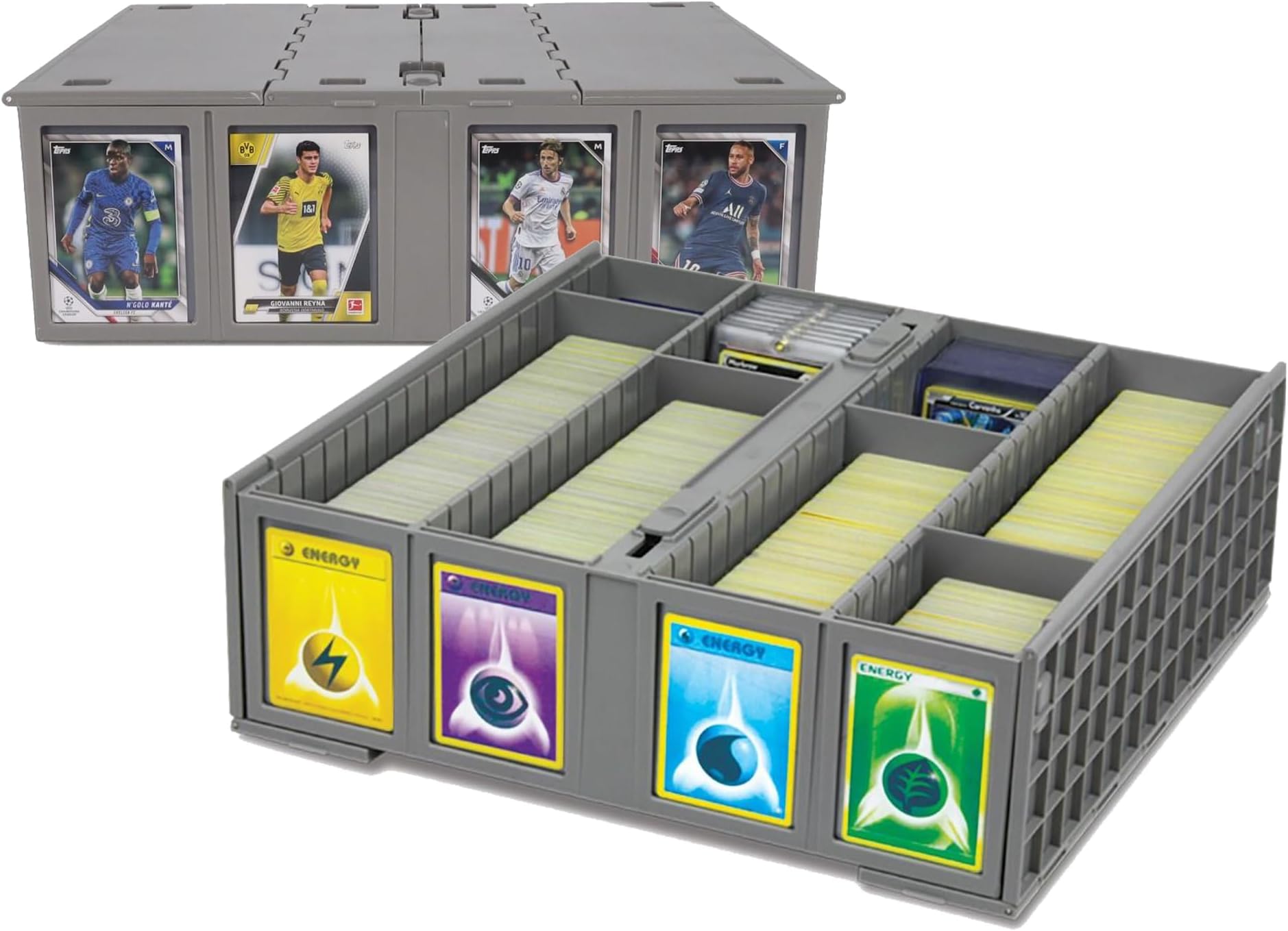 Amazon.com: BCW 2ct Monster Box Trading Card Storage Box | Holds 3200 ...