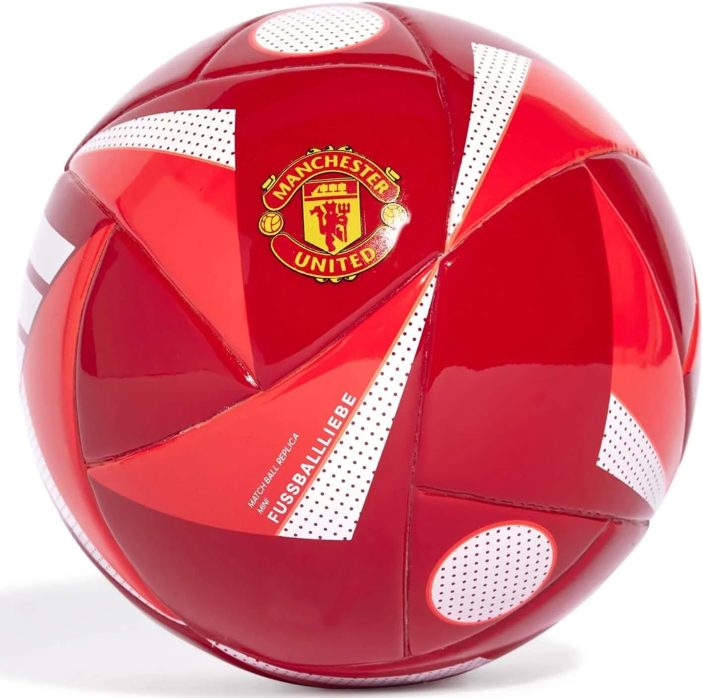 Amazon.com : adidas Unisex-Adult Manchester United Mini Home Soccer ...