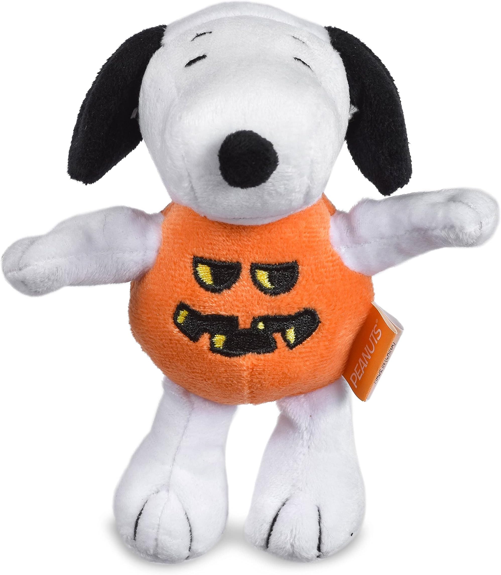 Amazon.com : Peanuts for Pets Snoopy Pumpkin Squeaker Pet Toy, 9 Inch ...
