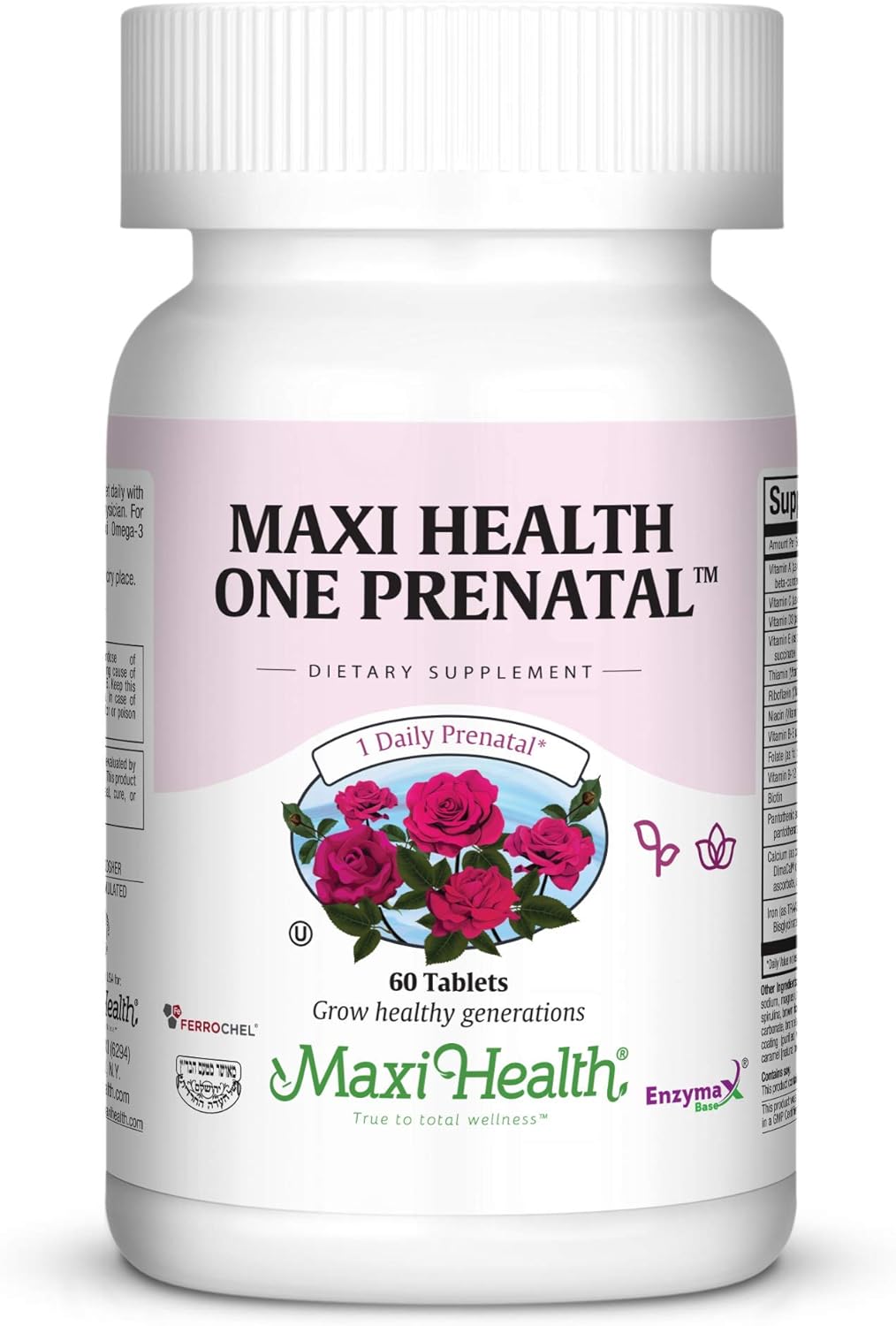 Amazon.com: Maxi Health One Prenatal - Womens Prenatal Vitamins with ...