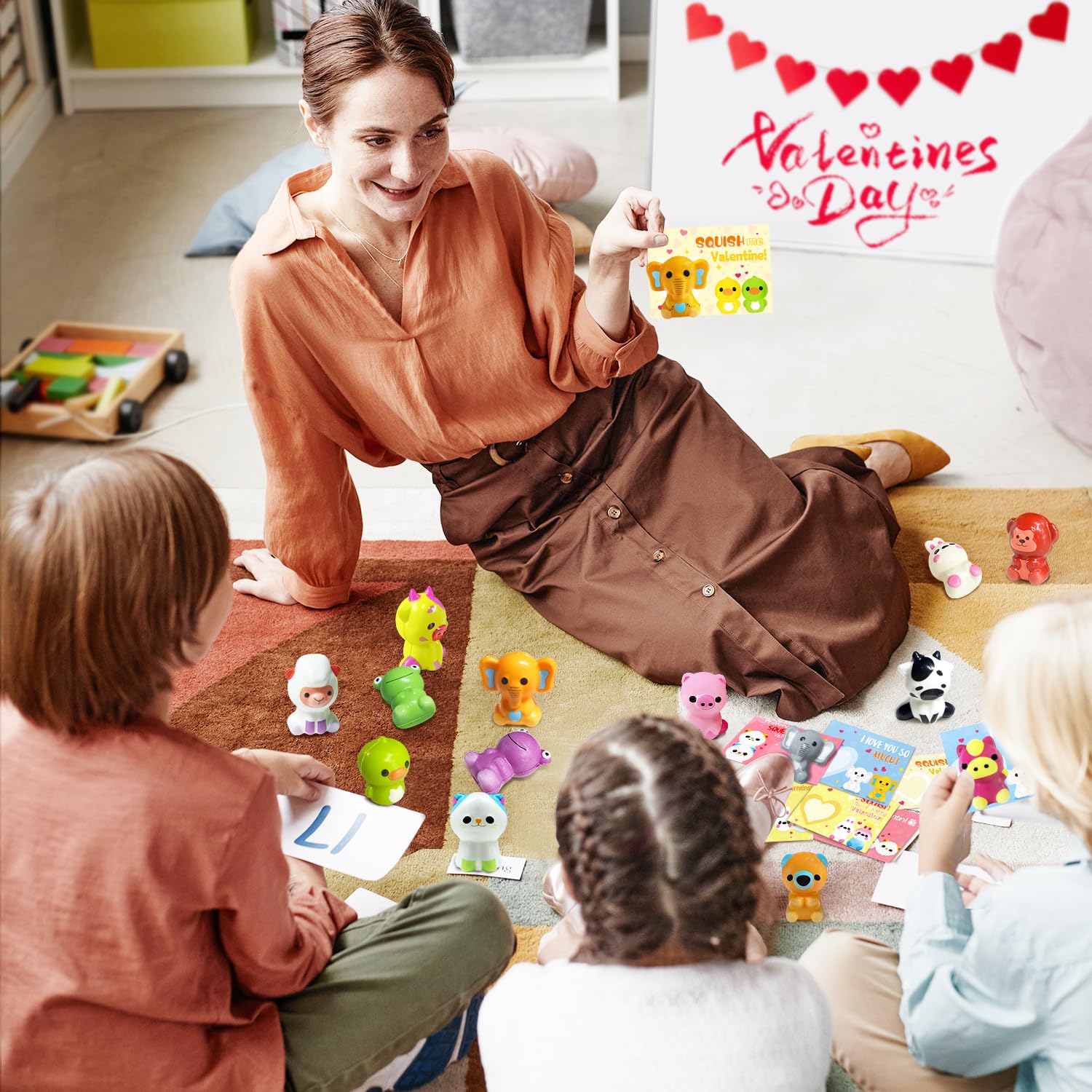 Snapklik.com : BOMLY 24 Pack Valentines Day Gifts For Kids Animal ...