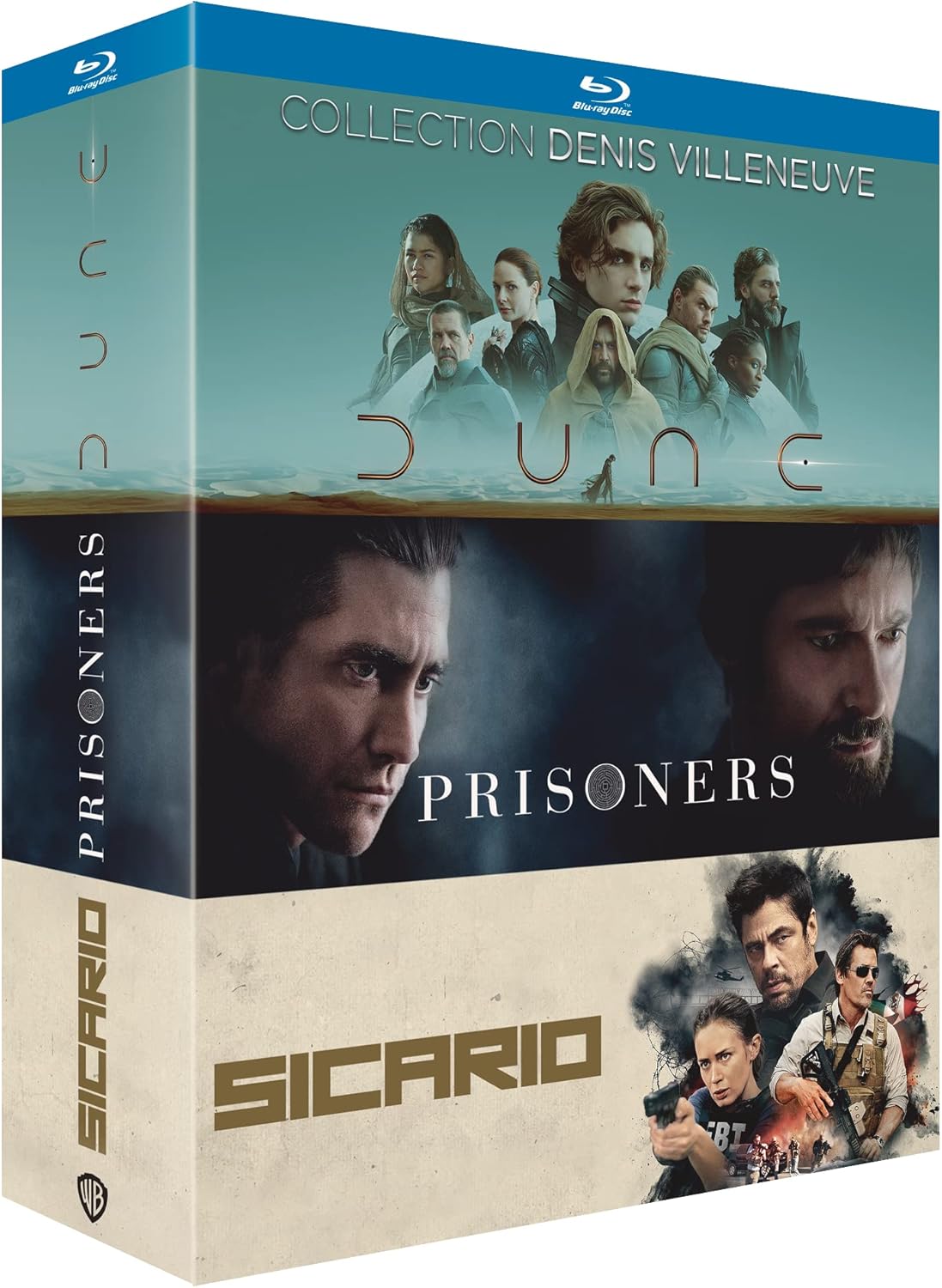 Denis Villeneuve - 3 Films : Prisoners + Sicario + Dune [Blu-ray] [FR ...