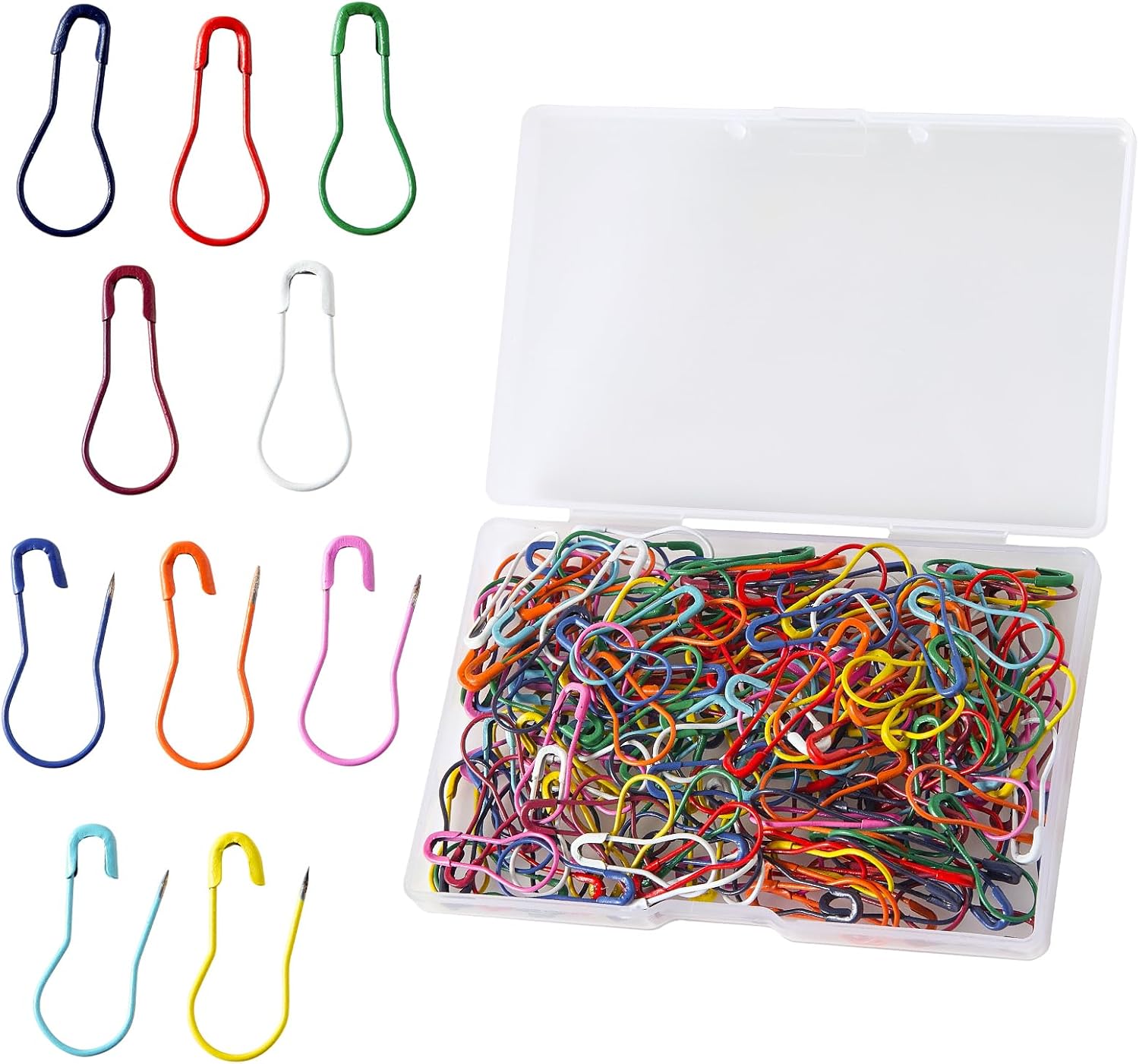 Amazon.com: HNMZDS 200 Pieces Safety Bulb Pins,Mixed Colors Bulb Pin ...