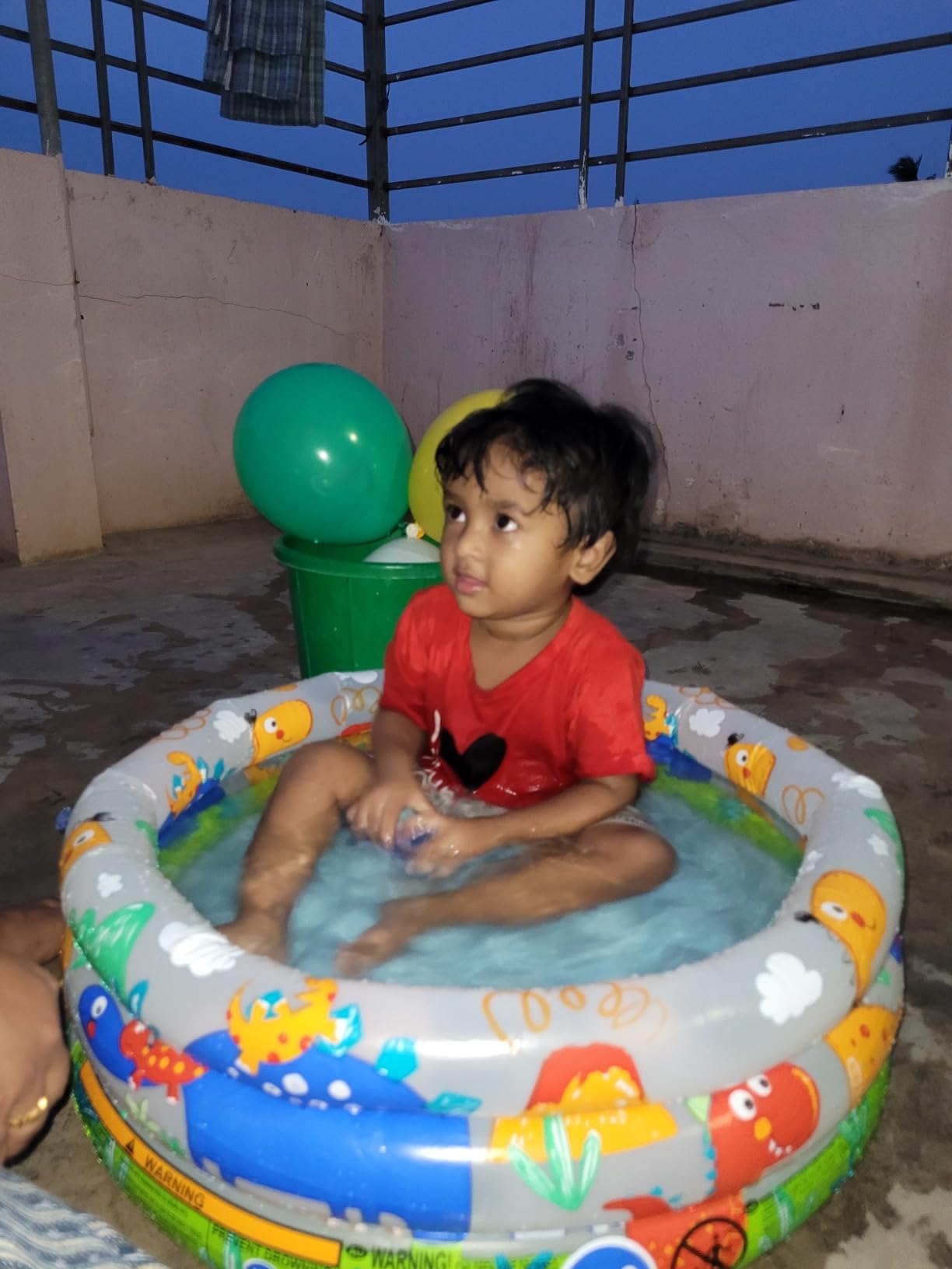 Buy Intex Dinosaur 3 Ring Baby Pool (24 in X 8.5 in) Online at Low ...