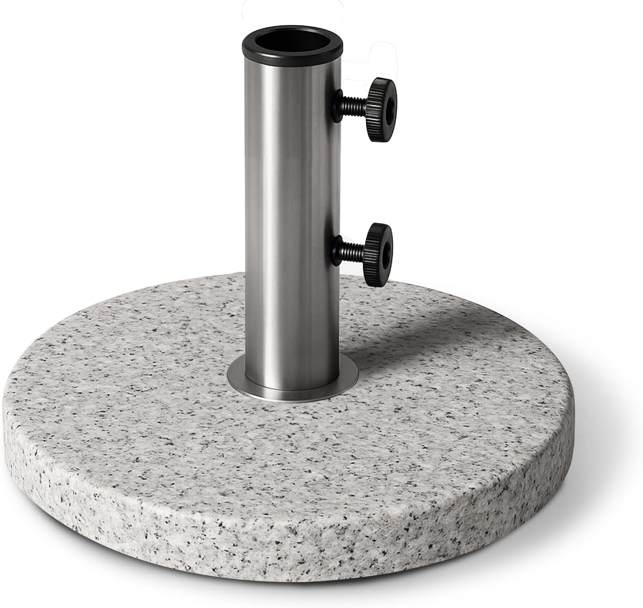 KEPLIN Parasol Base Stand 12kg – Heavy Duty Granite Patio Umbrella ...