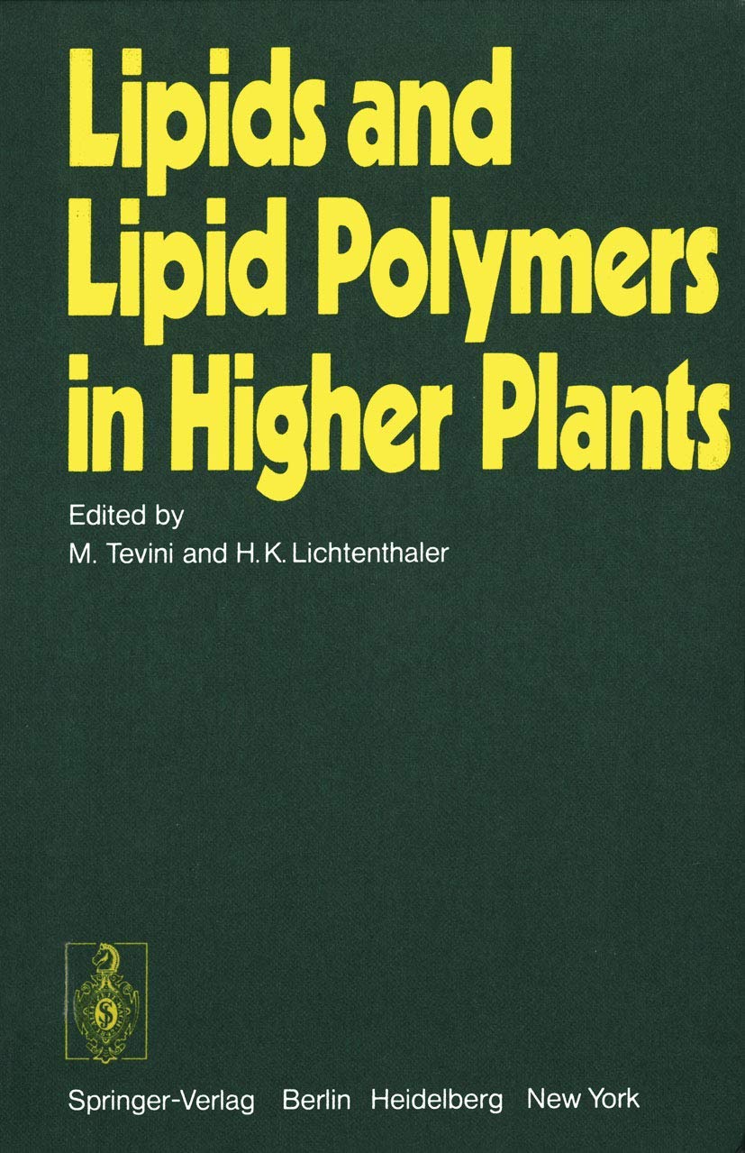 Lipids and Lipid Polymers in Higher Plants: Amazon.co.uk: Tevini, M ...