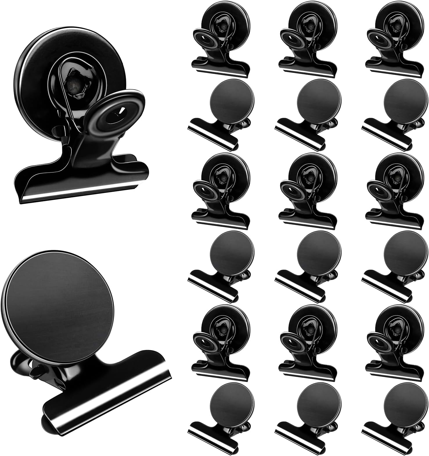 Amazon.com: Junarter 60 Pack Heavy Duty Magnetic Clips, Fridge ...