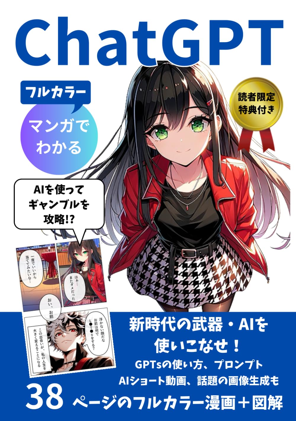 マンガでわかるChatGPT: 初心者にやさしいフルカラー漫画＋図解【GPTs】【プロンプト】【DALL-E3】【画像生成ai】【lineスタンプ】【動画生成ai】 (マンガでわかるシリーズ ...