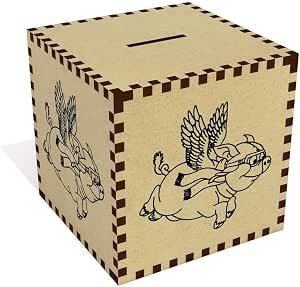 Amazon.com: Large 'Flying Pig' Money Box / Piggy Bank (MB00008261 ...