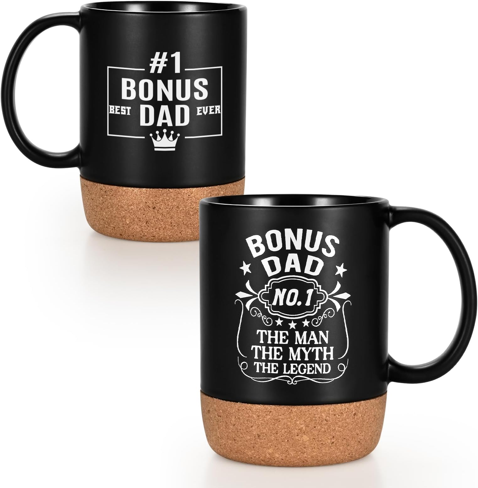 Amazon.com: Maustic Best Bonus Dad Ever Mug, Bonus Dad Gifts from ...